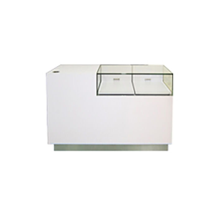POS COUNTER - WHITE 1200mm | GA RETAIL SOLUTIONS