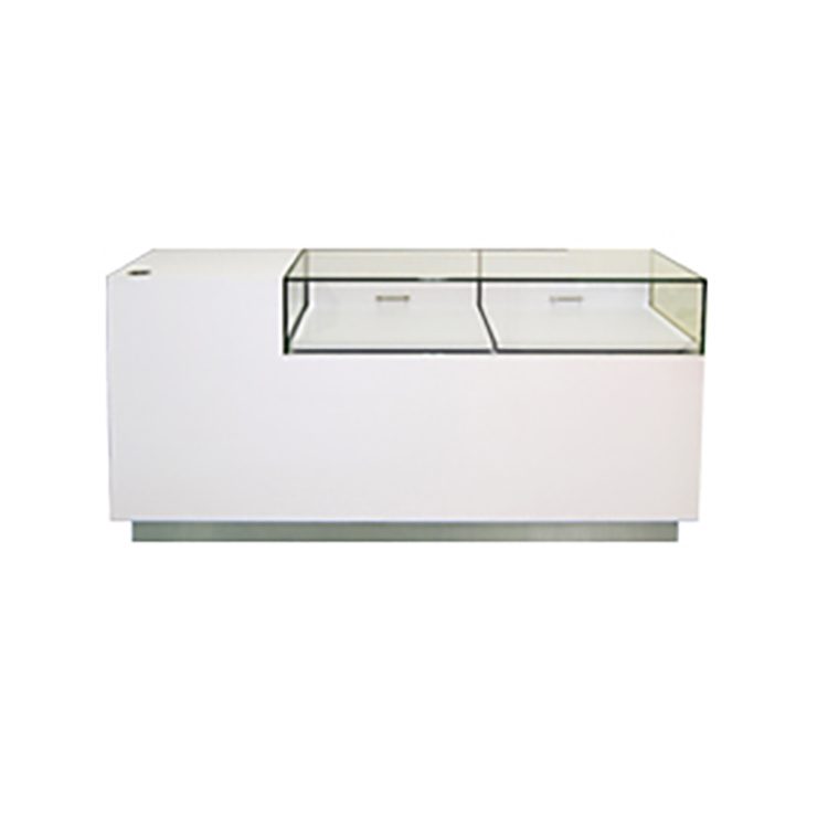POS COUNTER - WHITE 1800mm | GA RETAIL SOLUTIONS